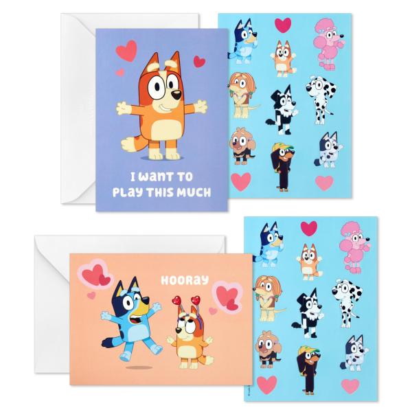 ・Kids Valentine's Day cards kit makes it easy to exchange valentines with the whole class.・Flat, single panel Valentine'...