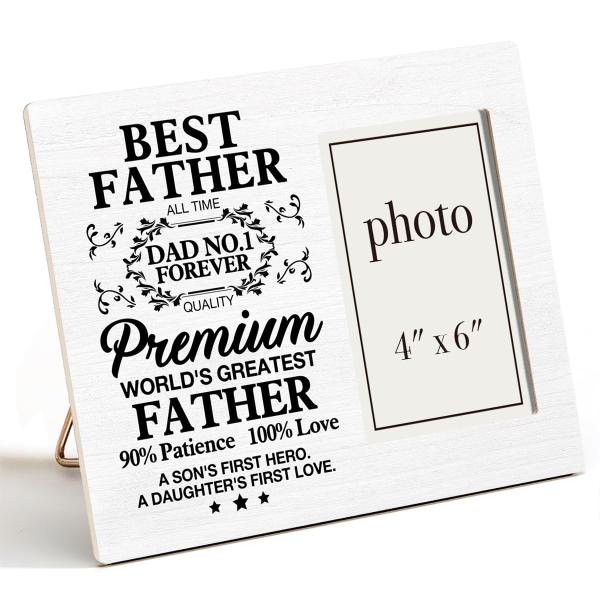 ・Perfect Size: This wood picture frame measures 8x10 inches and holds a 4x6 inch photo.・High Quality Photo Frame: This w...