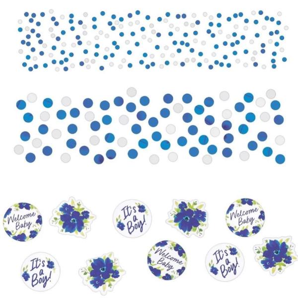 ・VIBRANT COLOR: Make your baby boy celebration extra special with this eye-catching confetti pack, featuring a stunning ...