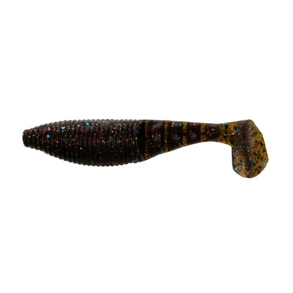 ・入数: 5本入・LENGTH: 4inch(90mm)・Weight: 9.3g・Color: No.414 Tilapia Magic・力強いスイミングモーションを起こすスイムベイトタイプのザコです。