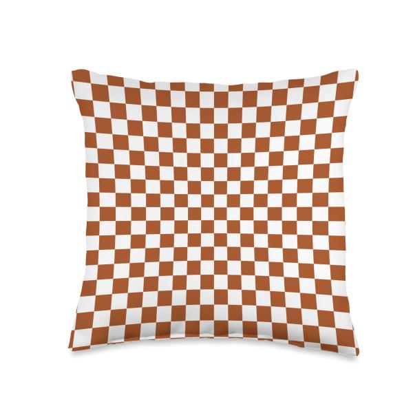 ・Get this classic checkered collection for anyone who loves brown and white checkboard design・It's a great present idea ...