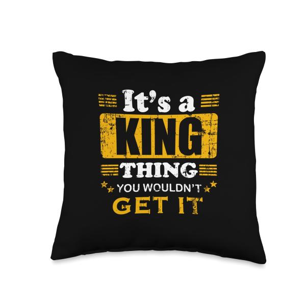 ・Are you a proud member of the King family, feeling nobody gets your unique King thing? Here the perfect solution! Use o...