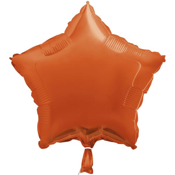 ・EYE-CATCHING ORANGE COLOR: Our 18" Orange Solid Star-Shaped Foil Balloon adds a stunning visual element to any celebrat...
