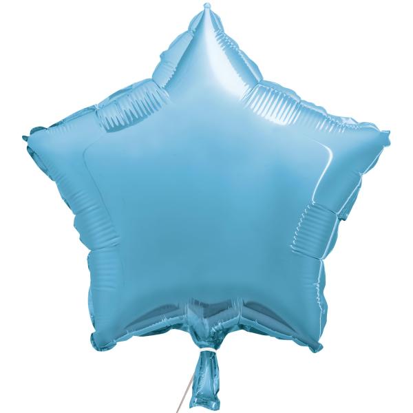 ・EYE-CATCHING BABY BLUE COLOR: Our 18" Baby Blue Solid Star-Shaped Foil Balloon adds a stunning visual element to any ce...
