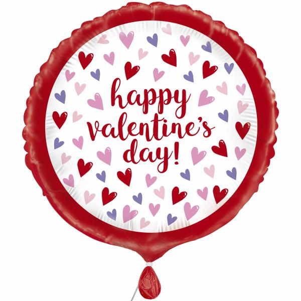 ・STRIKING RED COLOR: Our Red Sparkling Hearts Round Foil Balloon is designed with a rich, eye-catching red hue, ensuring...