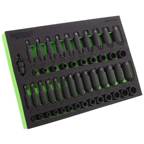 ・VIM Toolsの49ピース標準およびメートル法1/4インチドライブソケットセットで、ほぼすべての凹んだファスナーを簡単に取り外せます。・車やオートバイのエンジンの低クリアランススペースや、より深い井戸に届いてラグナットを取り外したり取...