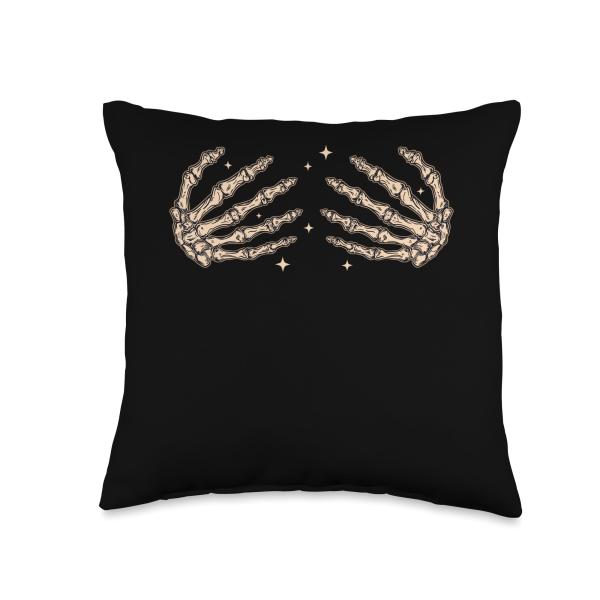 ・Fun wear for Halloween; featuring skeleton hands in front of the chest. Great as a costume or outfit for parties, event...