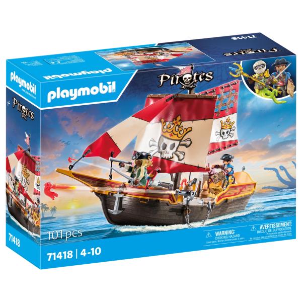 ・Set sail, experience adventure: Join the brave pirate and the fearless pirate queen on their pirate ship that floats. T...