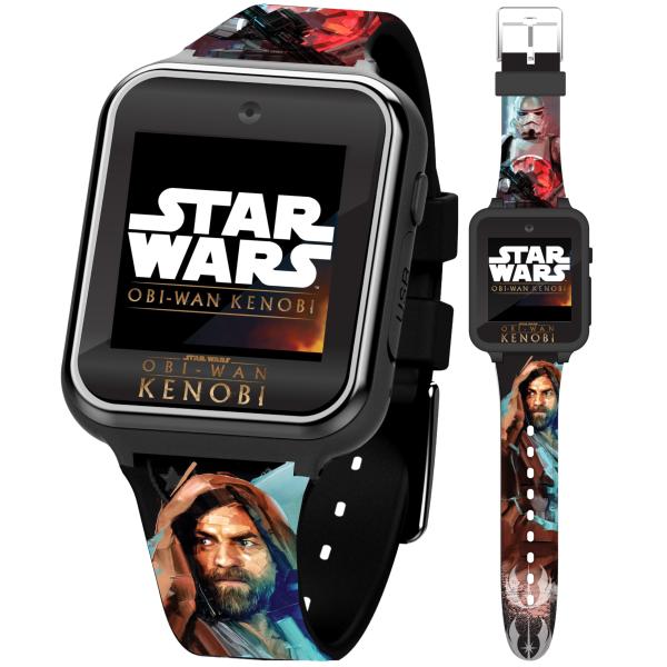 ・Features 10 dynamic clock faces including Jedi, Darth Vader, and Kenobi scenes from the Star Wars universe・Built-in sel...