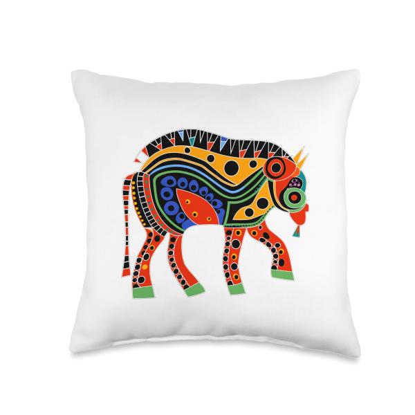 ・This is perfect for anyone who loves Native American Northwest Coast Art, bison, and beautiful illustration. Or indeed ...