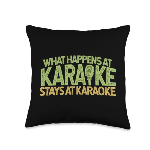 ・This love what happens at karaoke stays microphone singer funny gift perfect for bar design is perfect gift for singing...