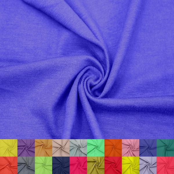 ・A 95% rayon and 5% spandex jersey knit fabric is a blend that combines the softness and breathability of rayon with str...