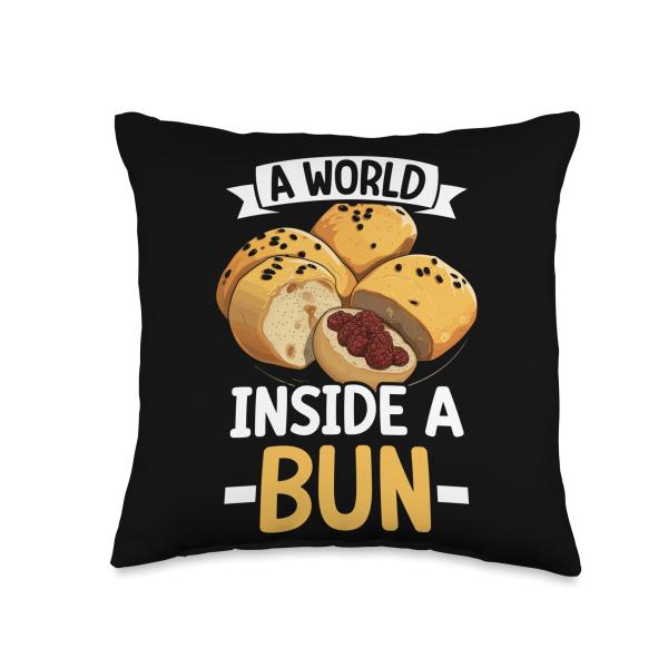 ・Kolache Pastry Dessert Food Lover Foodie Czech Republic. This A World Inside A Bun is for men and women who loves eatin...