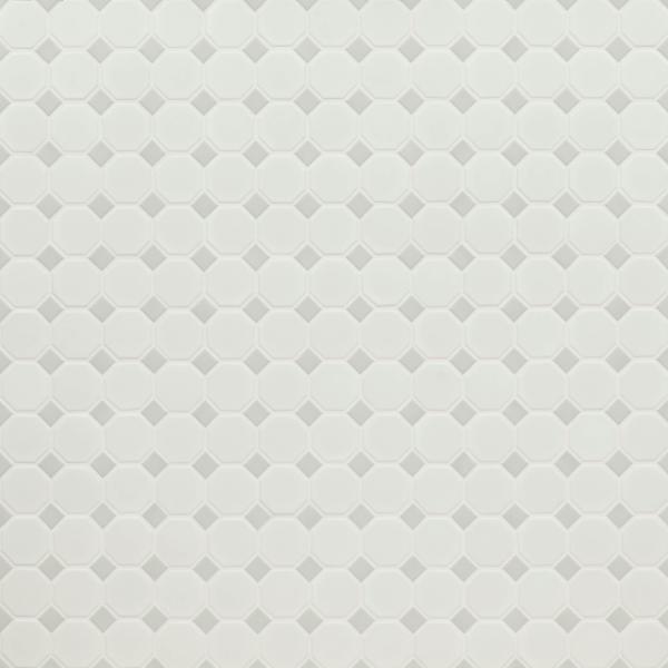 ・Grade 1, high-quality porcelain mosaic tile for floor, wall and countertop use・Glazed, matte finish with a low sheen an...