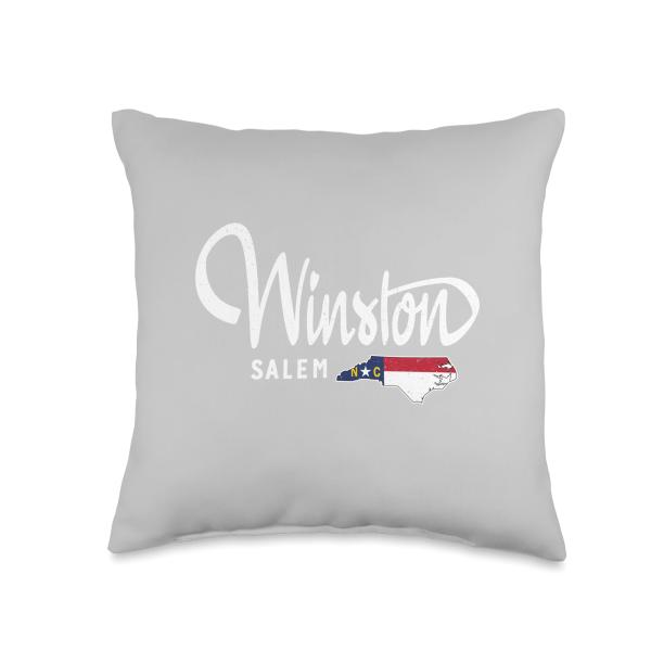 ・The Perfect Winston-Salem North Carolina Souvenir Or Gift! This Retro Design Features Winston Salem In A Retro Font Wit...