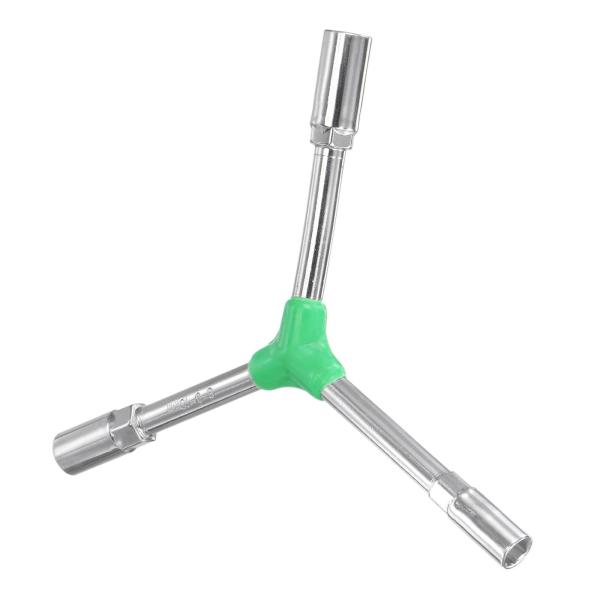 ・★ 3 Way Socket Wrench Size --- Socket Size: 8mm 9mm 10mm, Handle Length: 100mm / 4-inch, Handle Diameter: 9.27mm / 0.36...