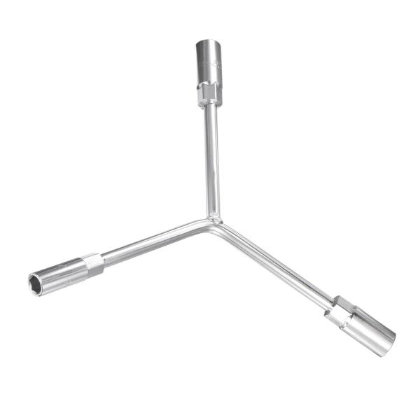・★ 3 Way Socket Wrench Size --- Socket Size: 10mm 12mm 14mm, Handle Length: 140mm / 5.5-inch, Handle Diameter: 9.27mm / ...
