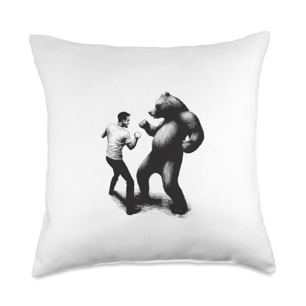 ・Get ready to laugh and turn heads with our hilarious "Bear Knuckle Brawl Champ" t-shirt! This uproarious design capture...
