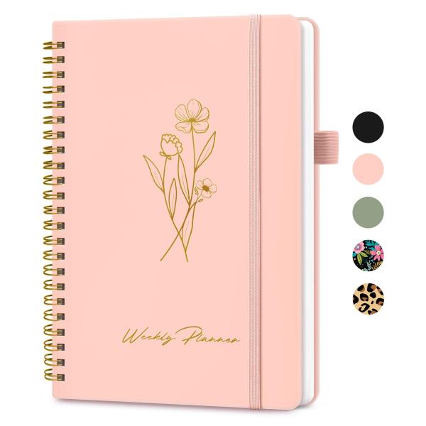 ・Efficient Weekly Planning - Utilize the 52 Weeks Undated Planner to articulate and prioritize weekly goals and to-do li...