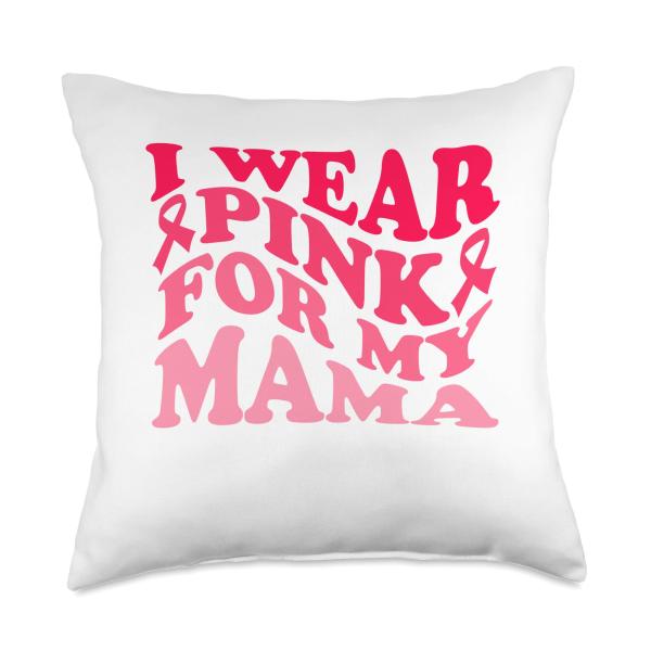 ・breast cancer awareness with our 'I Wear Pink for My Mom' tee designed especially for kids and boys. This shirt is not ...