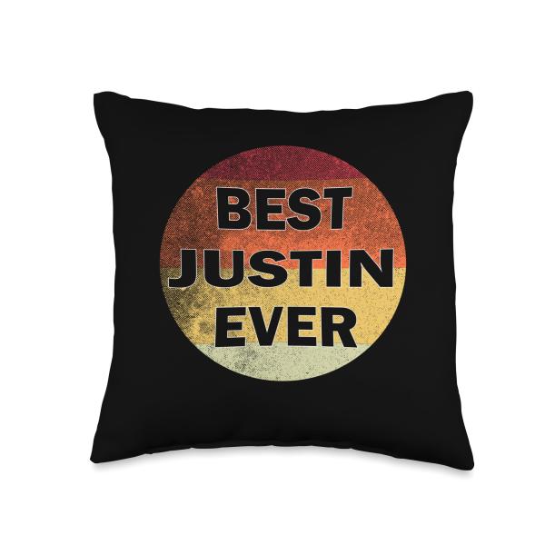 ・Excellence Personified:" Our design proudly proclaims "Best Justin Ever," celebrating the remarkable qualities that mak...