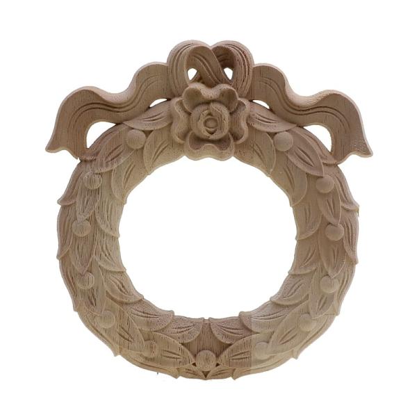 ・Material: Rubber Wood.Made of high quality rubber wood natural durable to use.Exquisite carved wooden flower patterns l...