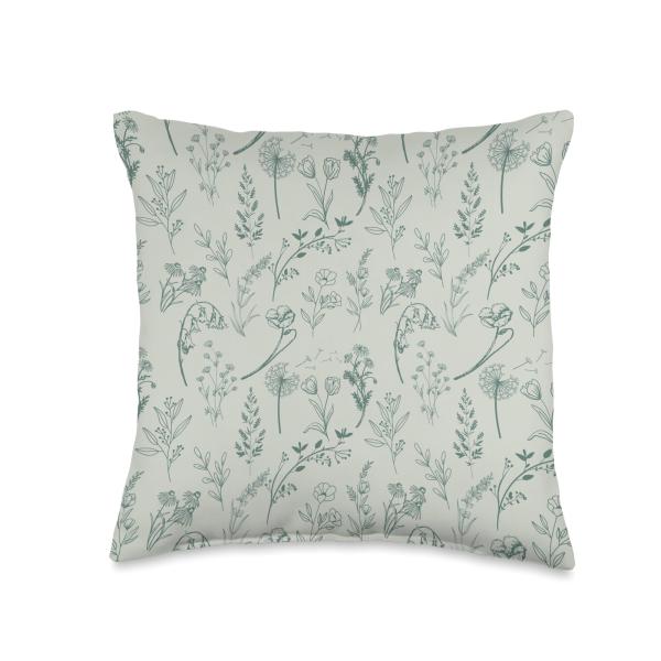 ・Wildflower Pattern design.・100% spun-polyester fabric・Double-sided print・Filled with 100% polyester and sewn closed・Ind...