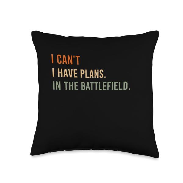 ・For Military Diorama enthusiasts! "I Can't. I Have Plans. In The Battlefield." Get ready to laugh and showcase your pas...