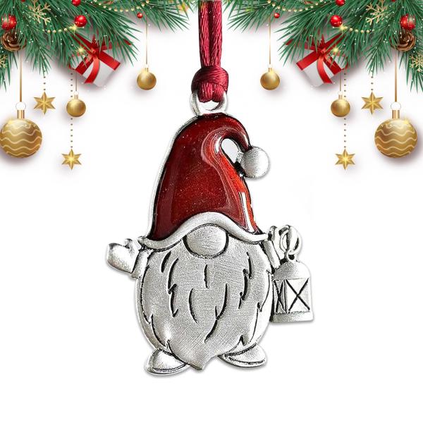 ・Pewter Ornaments: Our christmas tree ornaments are Made of metal material, a 3D relief double-sided design, with a shin...