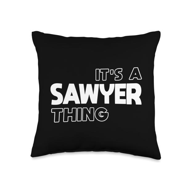 ・Consider using this distressed design for yourself or gifting it to someone whose last name is Sawyer as Sawyer Name Gi...
