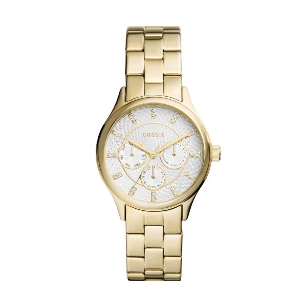 ・Elegant Gold-Tone Design: This Modern Sophisticate watch features a luxurious gold-tone stainless steel construction th...