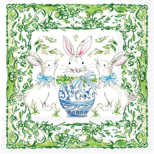 ・3-PLY PAPER NAPKINS: Package of 20 premium quality paper napkins featuring design by Rosanne Beck・FOR LUNCHEONS AND PAR...
