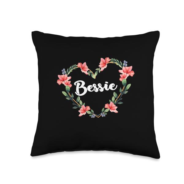 ・Looking for an awesome personalized flower love design? This Bessie apparel makes a great first name present for women ...