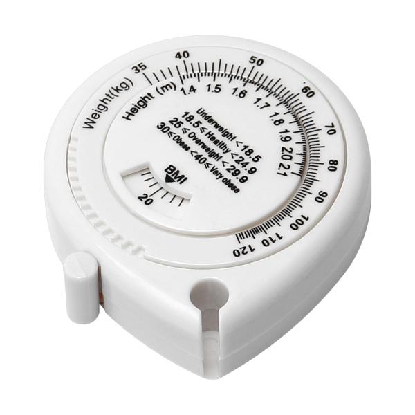 ・【PARAMETER】150cm / 59-inch round case retractable measure tape; Tape material: Soft Plastic; Case material: Plastic.・【H...