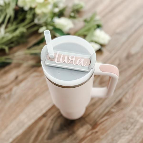 ・*PLEASE NOTE* The name plate rests just above the lid cover, it does not snap into place but is secure if inserted corr...