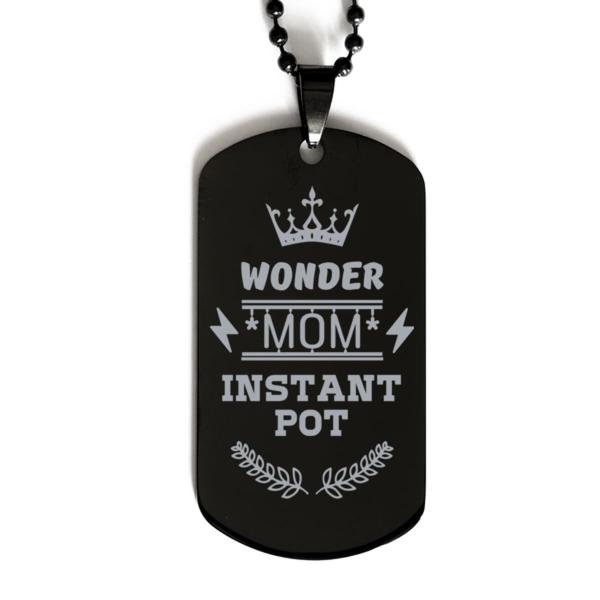 ・Mom Gift, Gift for her, Chrisrmas Gift, Instant Pot Dog Tag Necklace・Material: Stainless Steel・Dog Tag Size: 2.8 x 5.2 ...