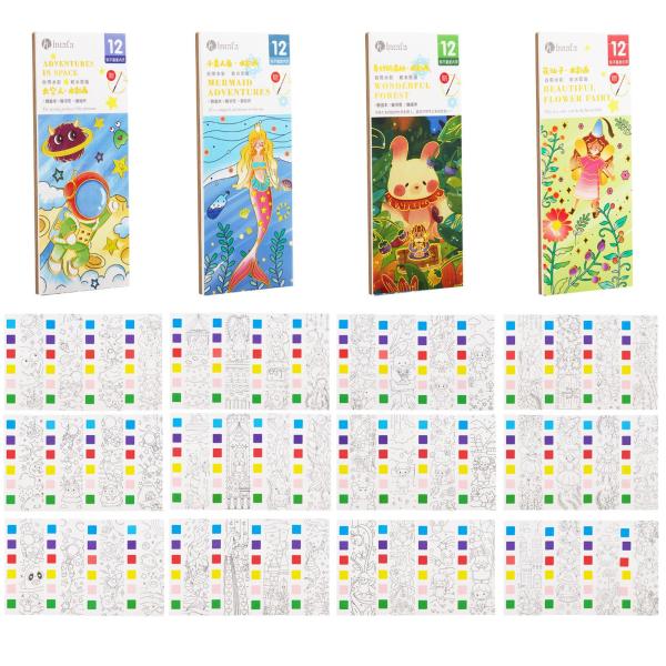 ・【Creative Gift】Your child will be surprised to receive such a creative painting book, which is the best gift for your f...