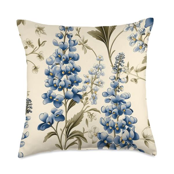 ・Texas Wildflowers design.・100% spun-polyester fabric・Double-sided print・Filled with 100% polyester and sewn closed・Indi...