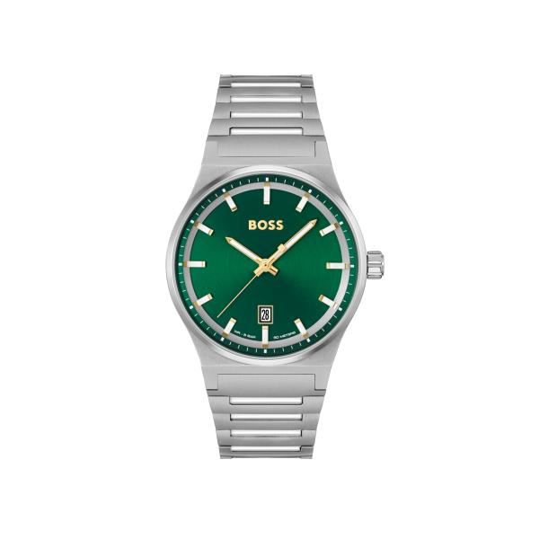 ・Sleek and Refined: The BOSS Candor is an on-trend three-hand watch with a fully integrated silhouette. The clean outlin...
