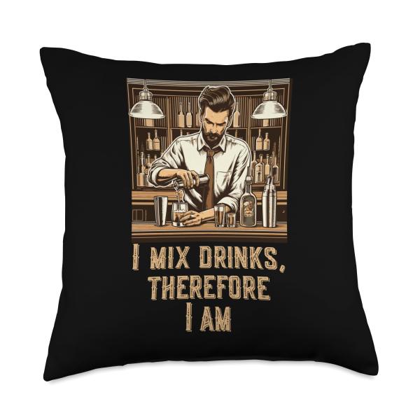 ・This design captures the spirit of bartending, featuring witty and insightful quotes about the art of mixology. Whether...