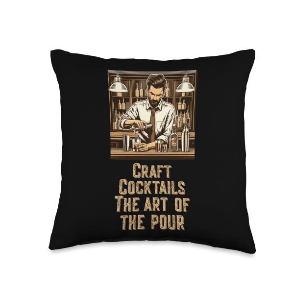 ・This design captures the spirit of bartending, featuring witty and insightful quotes about the art of mixology. Whether...