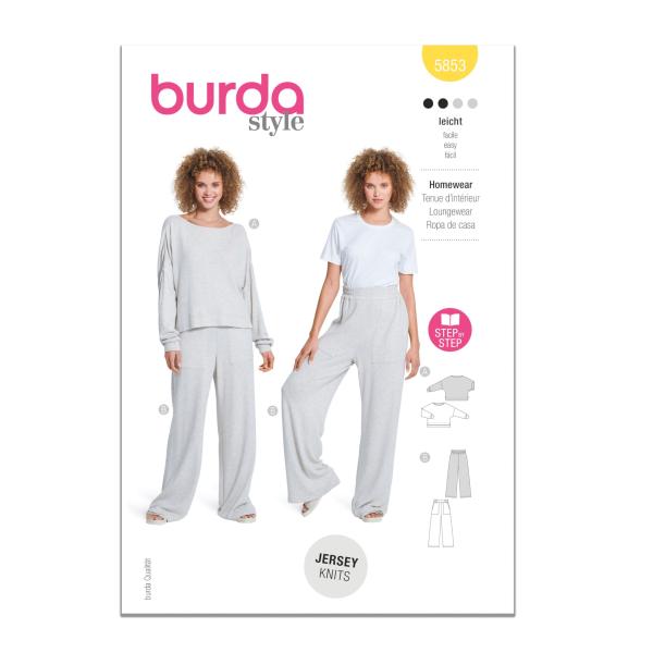 ・Burdaパターンキットには、生地を切り抜くためのパターンピース、縫製プロセスのガイドとなるステップバイステップの書面と図解の説明、生地とトリムの選択方法、サイズ情報が含まれています。・これらの衣類の縫製パターンは、ミスサイズ8-18(3...