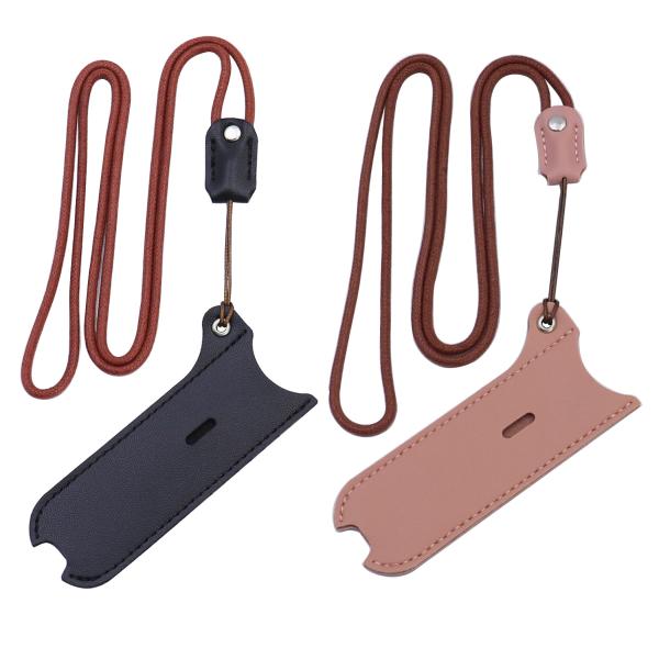 ・[Main parameter]:Nylon rope length: 40cm (15.7in), leather case inner length: 9.4cm (3.7In) width: 3.3cm (1.3In) The pa...