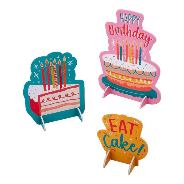 ・Material: Foam・Size: 6 1/2" - 11" x 6 3/4" - 14"・Includes: 3 pcs per unit・Simple assembly required