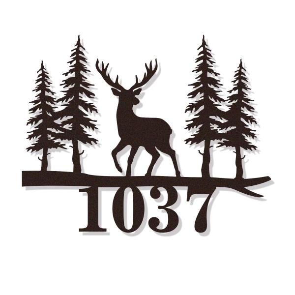 ・Personalization: Make your house uniquely yours with our customizable house number sign. We offer the opportunity to ad...