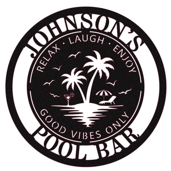 ・Design Your Personalized Sign：Customize your own personalized pool signs for home decor,Look no further! This custom na...