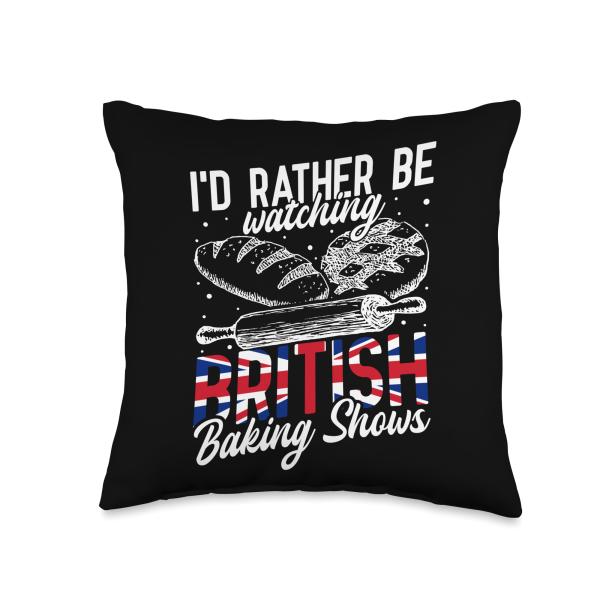 ・I'd Rather Be Watching British Baking Shows Baker Design. For every family member or Friend who loves Baking! Amzing gi...