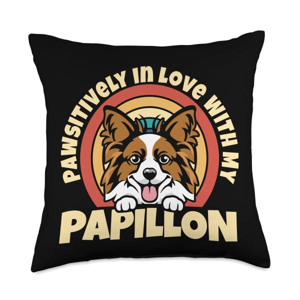 ・Pawsitively Positively In Love With My Papillon Dog Lover Vintage Fur Baby Pet Breed. If you love your canine doggie mo...