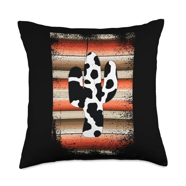 ・Cool colorful Cow Calf Cactus serape print. Look great at the rodeo using this design and all the three cowgirls will b...