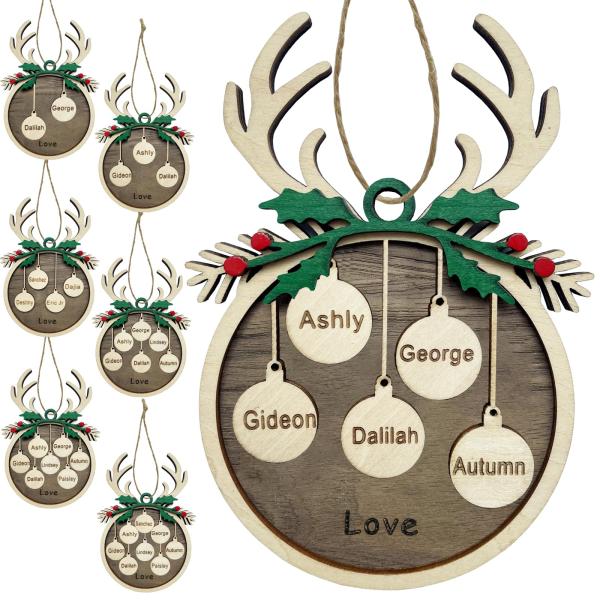 ・2025 Christmas Ornament Personalized For Tree- Let's get dress up your Christmas tree with our personalized name orname...